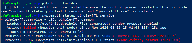 Web Interface Not Accessible · Issue 1325 · Pi Hole Web · Github