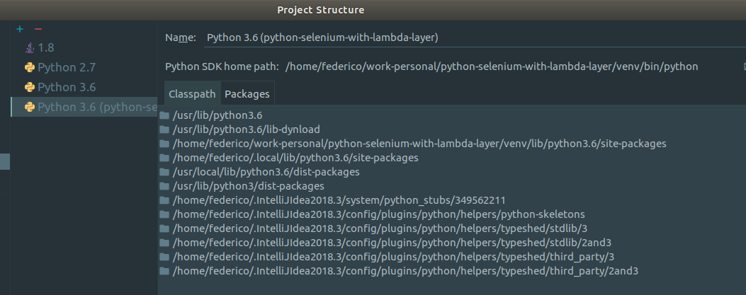 python sdk can't find module · Issue #717 · aws/aws-toolkit-jetbrains · GitHub