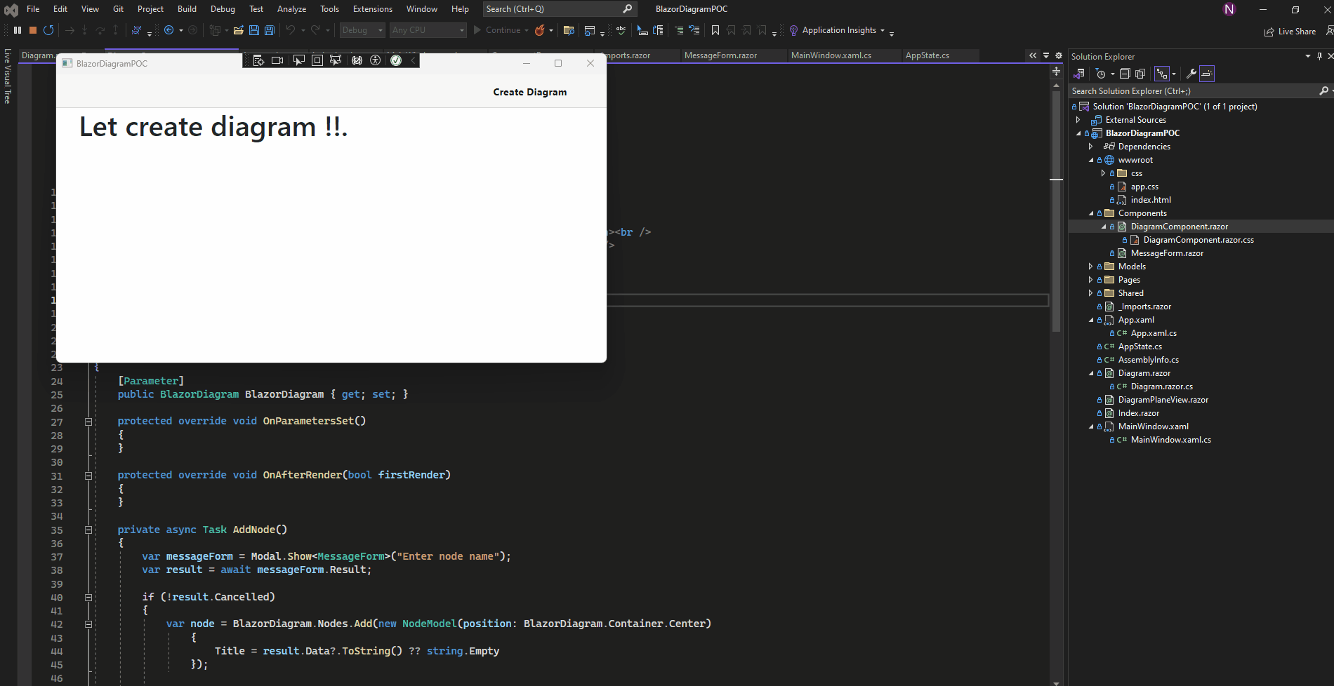 DiagramCanvas not re-rendering base on Parameter · Issue #366 · Blazor ... DiagramCanvas not re-rendering base on Parameter · Issue #366 · Blazor ...