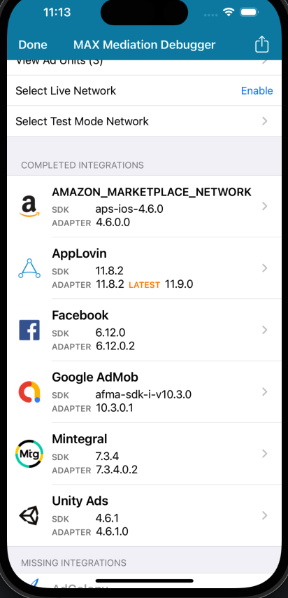 IOS build shows ads for debug, but the release don't · Issue #86 · AppLovin/AppLovin-MAX-Flutter ...