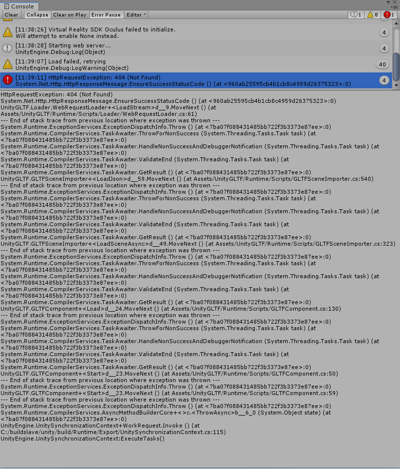 .gltf import materials problem for Lantern example · Issue #484 · KhronosGroup/UnityGLTF · GitHub