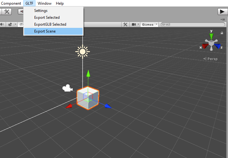 Editor Scene/Node export throws NullArgumentException · Issue #525 · KhronosGroup/UnityGLTF · GitHub