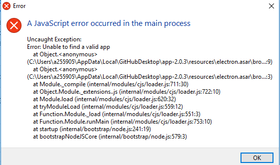 "unable to find app" after updating to latest version · Issue #6486 ...