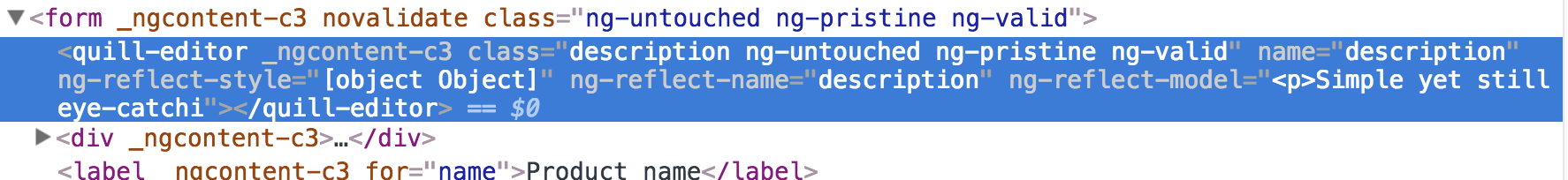Editor is not visible at certain condition · Issue #68 · KillerCodeMonkey/ngx-quill · GitHub