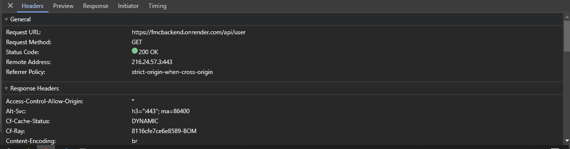 User Dashboard fetching data from backend · Issue #82 · FMC-Weekend/fmc24-client · GitHub