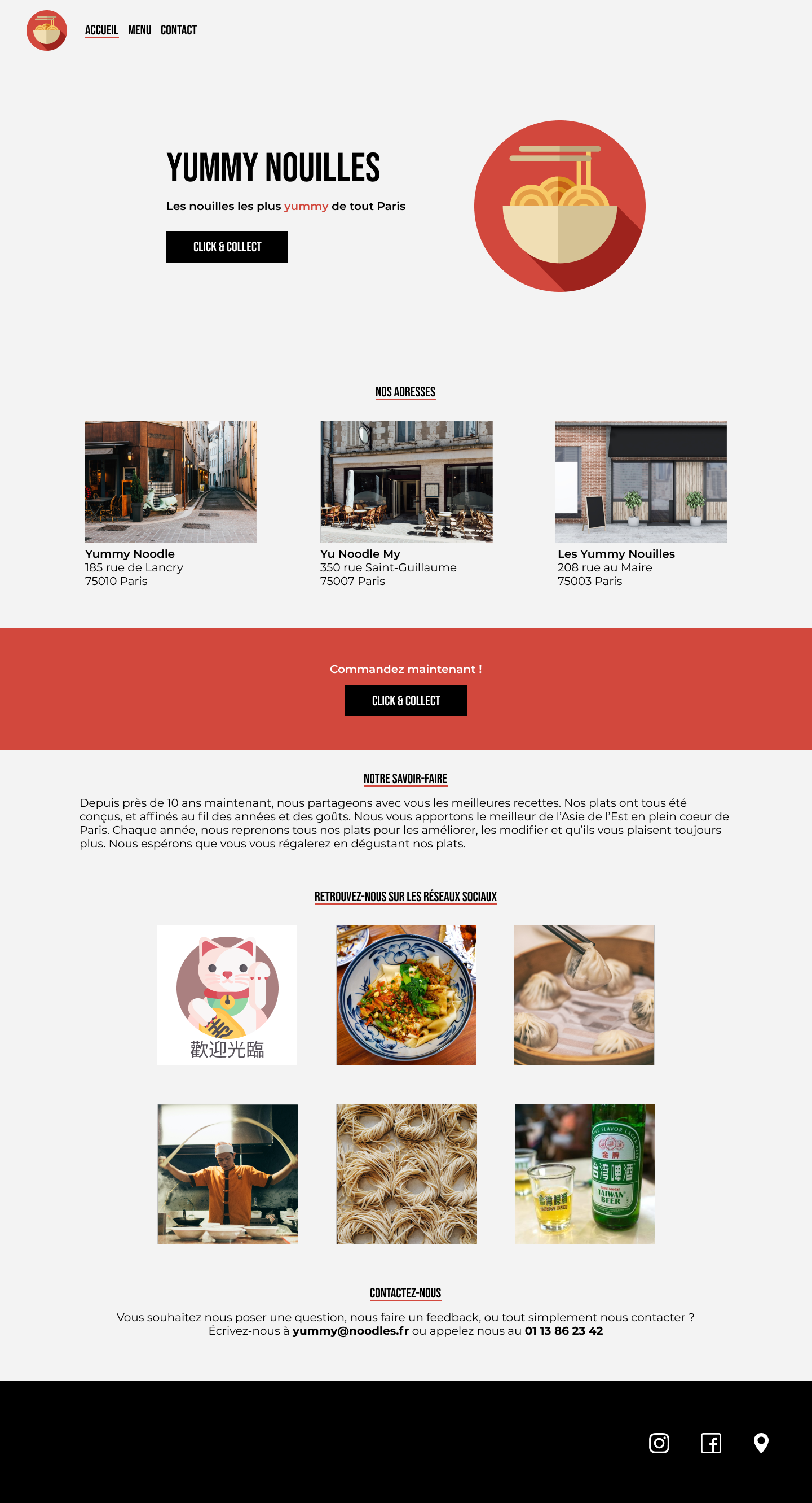 GitHub - Skies-Land/Yummy-Nouilles: Intégration d'une maquette Figma en HTML & CSS