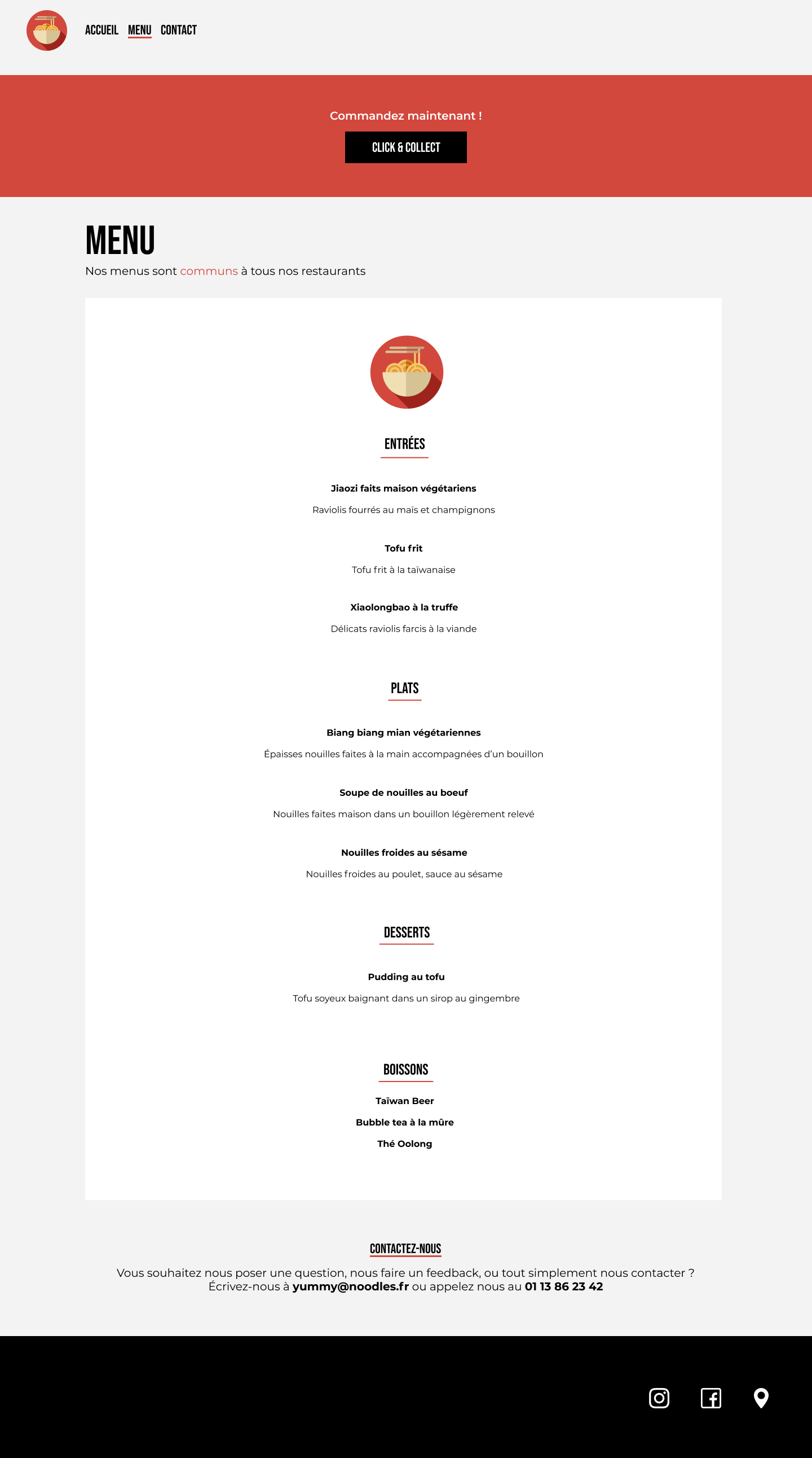 GitHub - Skies-Land/Yummy-Nouilles: Intégration d'une maquette Figma en HTML & CSS