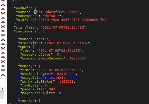No Memory Metrics From Kubelet Stats Endpoint · Issue 103366 · Kuberneteskubernetes · Github