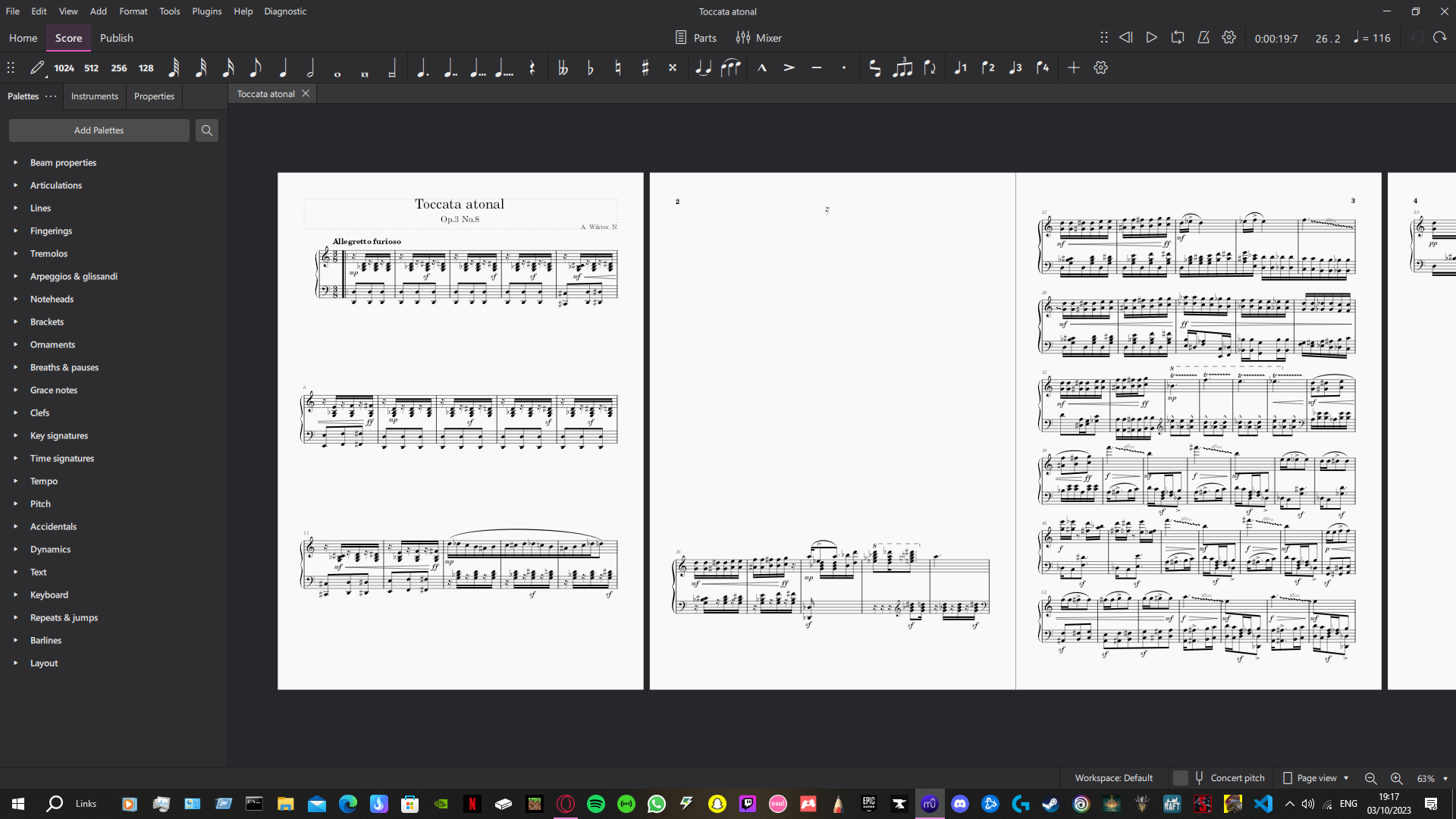 Vertical Spacing Bug · Issue 19598 · Musescoremusescore · Github