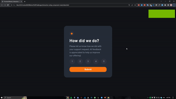 GitHub - Mohamed-Ashraf-Ibrahim/Interactive-Rating-Component