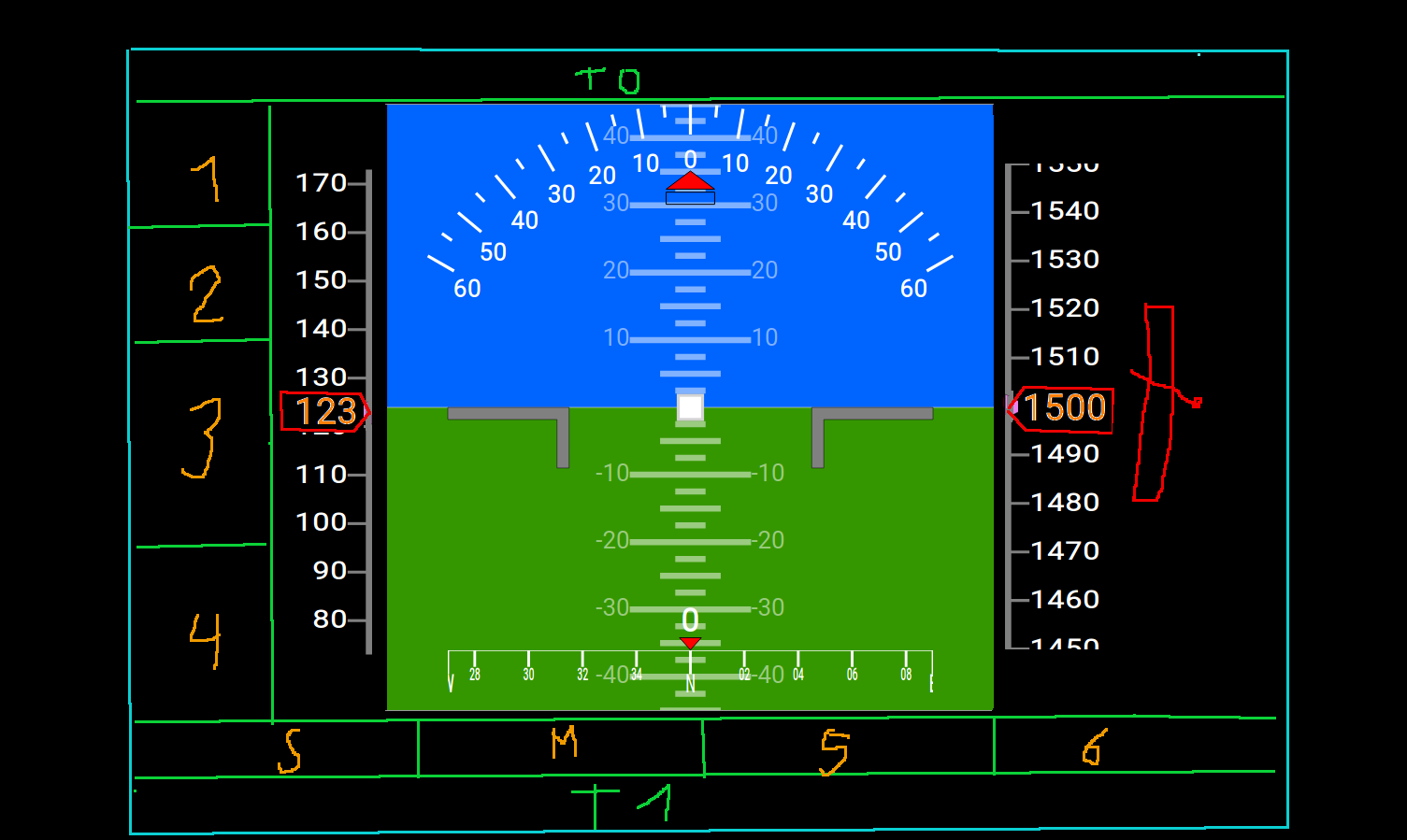Some pitch ladder observations: · Issue #3 · dddomodossola/PFD · GitHub