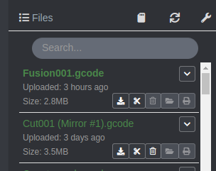 [Request] Please allow to rename jobs (gcode files) and "star" those to keep. · Issue #4693 ...