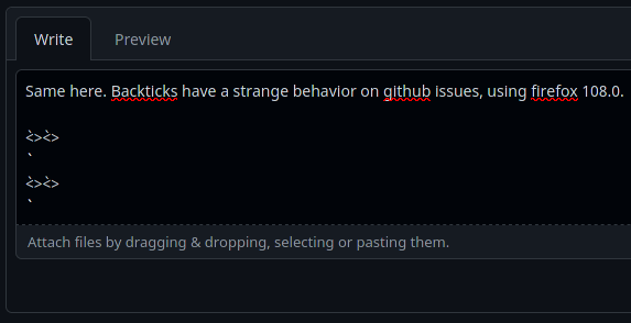 Backquote (backtick) breaks the edit page. · community · Discussion ...