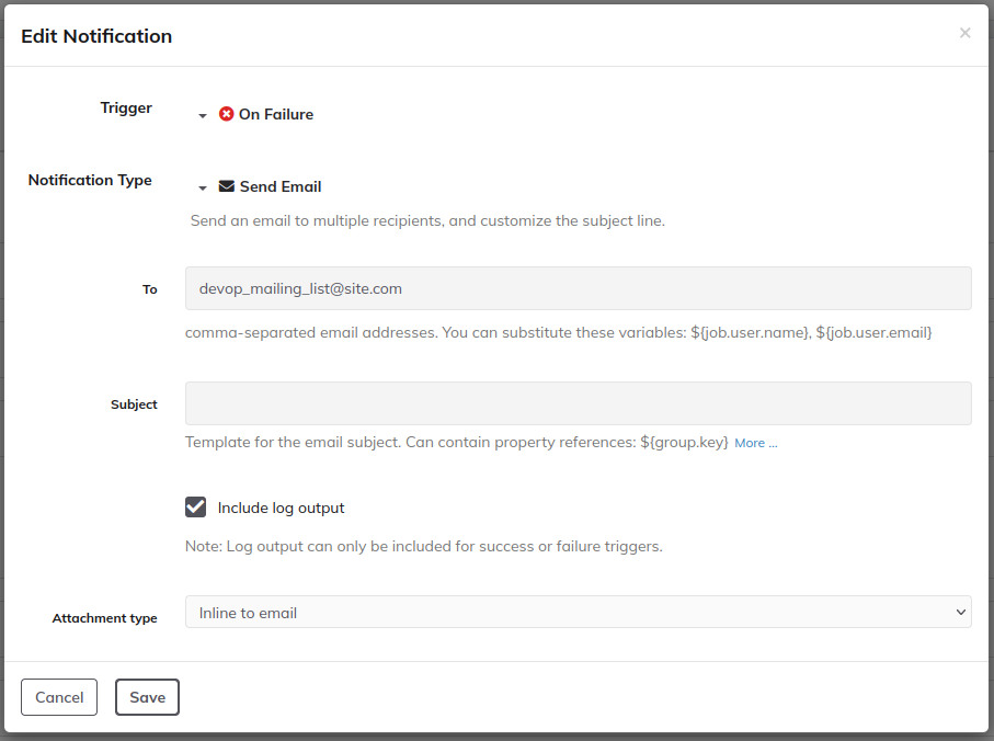 Do not send failure notifications for manual executions · Issue #8603 ...
