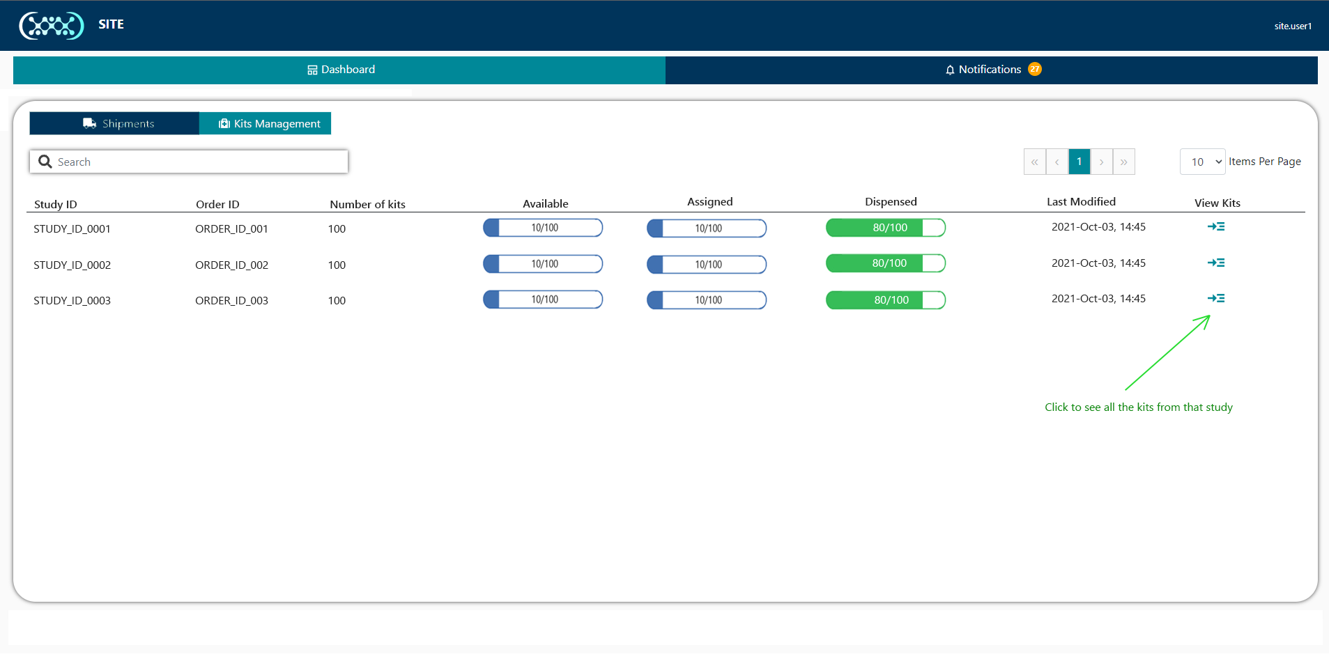 [SITE] Implement the KitsManagement tab · Issue #419 · PharmaLedger-IMI/csc-workspace-main · GitHub