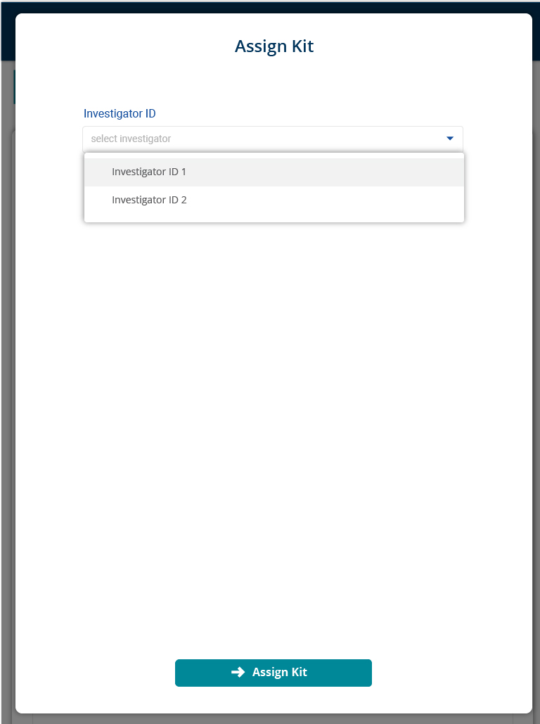 [SITE] Implement Assign Kit · Issue #449 · PharmaLedger-IMI/csc-workspace-main · GitHub