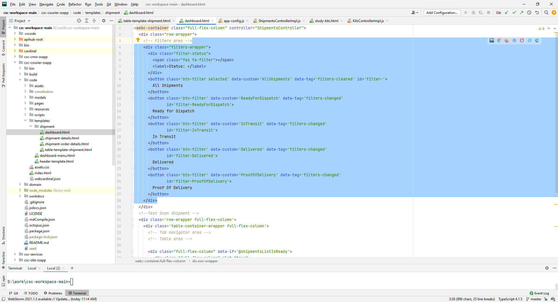 Statuses view enabled for filtering should be automatically populated · Issue #499 ...