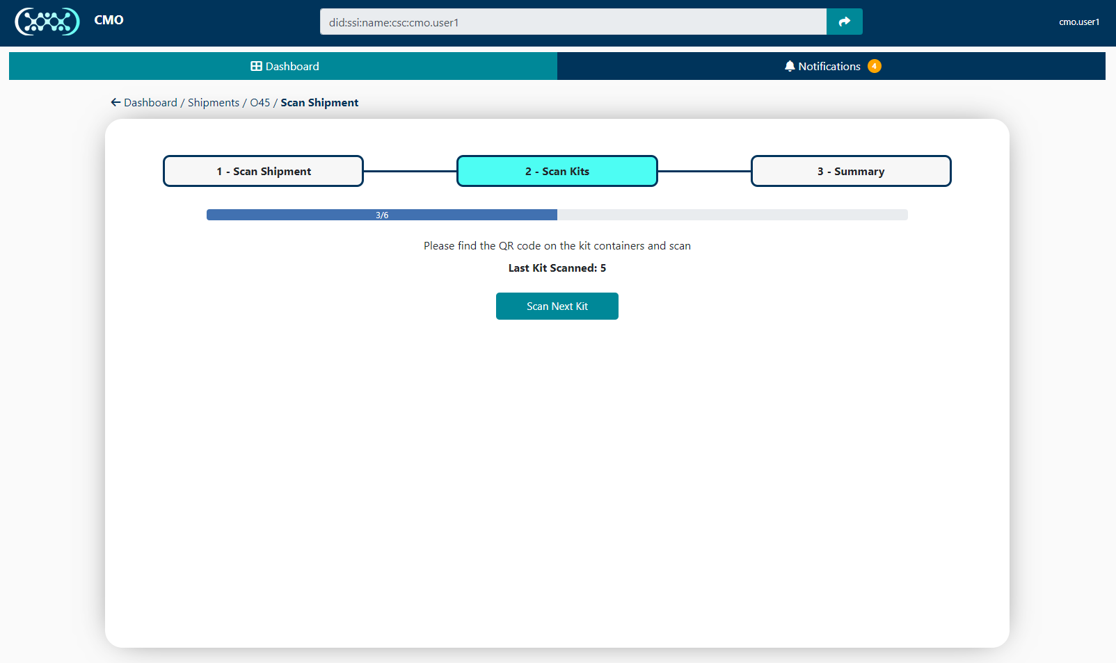 [CMO] In preparation / Scan Kits changes · Issue #565 · PharmaLedger-IMI/csc-workspace-main · GitHub