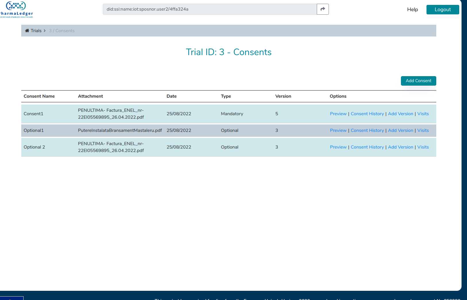 Wrong history version presented · Issue #422 · PharmaLedger-IMI/eco-iot-pmed-workspace · GitHub