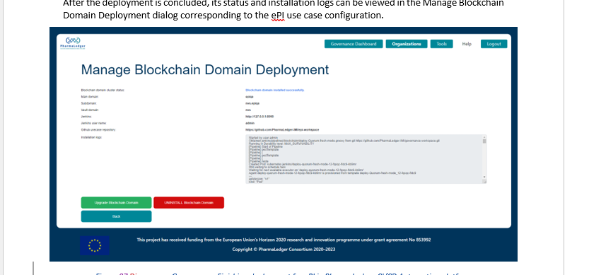D2.9. Change screenshots from Governance using the Demiurge Governance · Issue #839 ...
