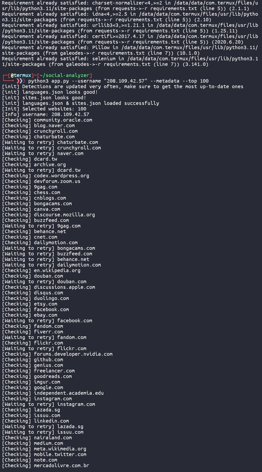 GitHub - MRAvarvokiranshare/social-analyzer: سلام مستر اواروک هستم و خوش آمدید به این گیت هاب ...