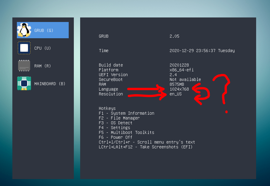 hwinfo resolution/language swapped · Issue #309 · a1ive/grub2-filemanager · GitHub