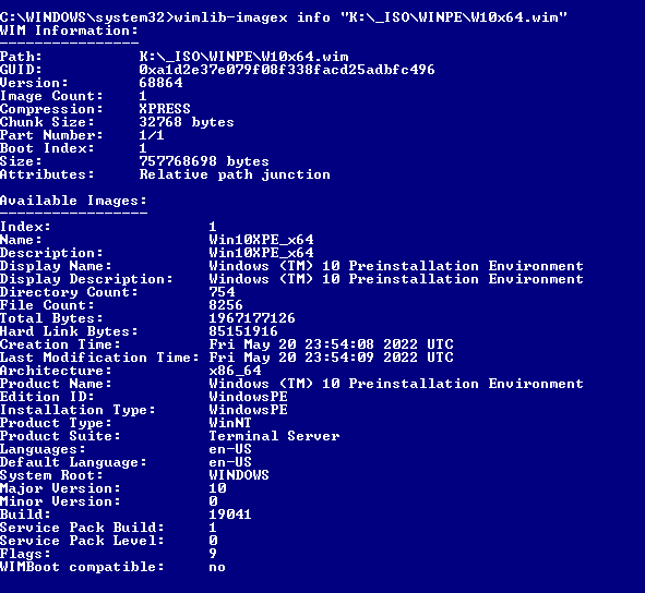 Cannot boot to boot.wim files of DLC1 · Issue #31 · ipxe/wimboot · GitHub