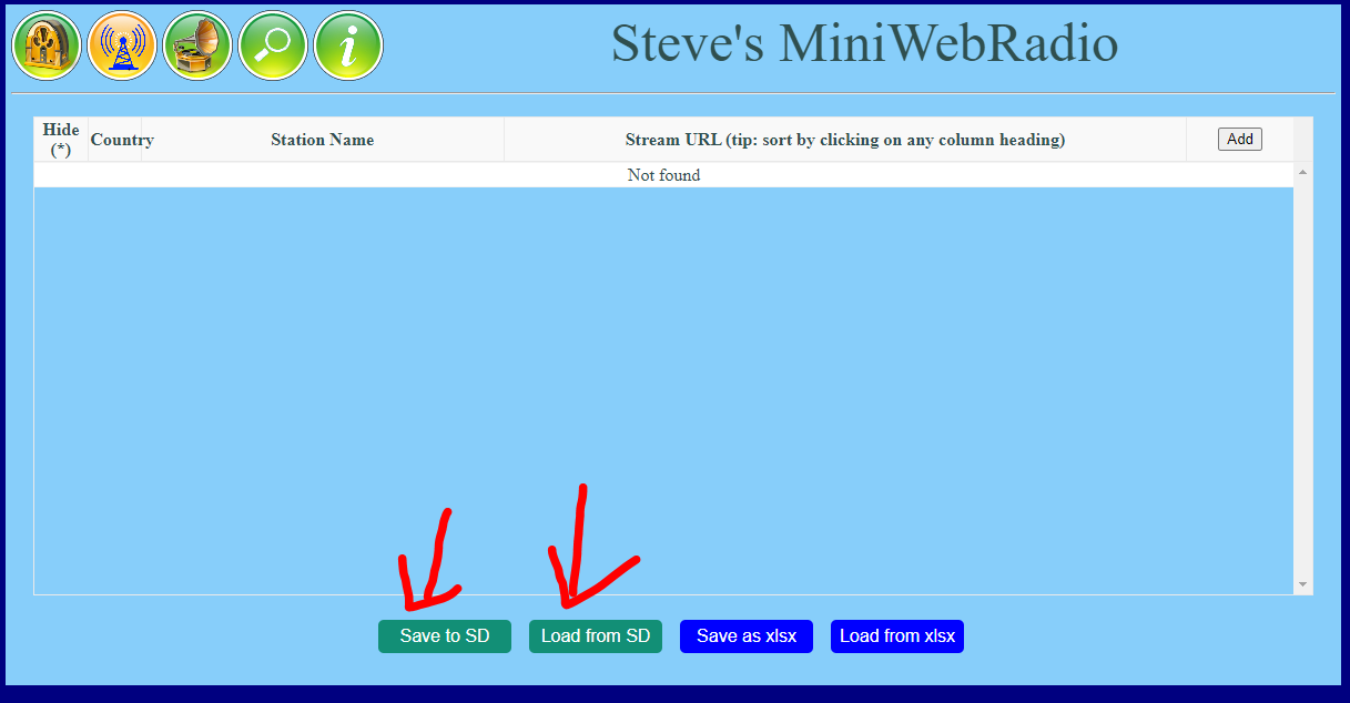 SD card Load/Save Button is intermittent from Web UI interface · Issue #182 · schreibfaul1/ESP32 ...
