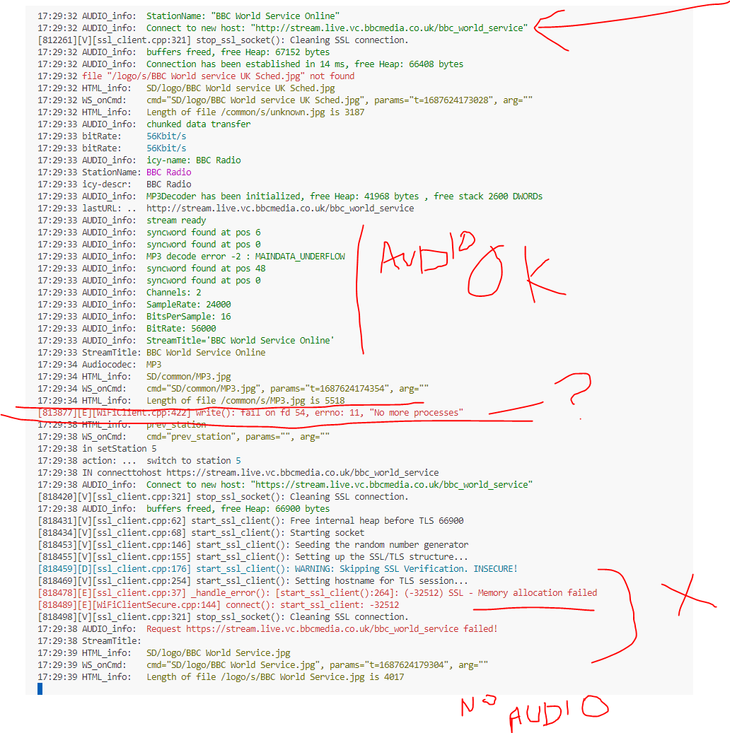 Insufficient Memory and SD card write errors when set DECODER to 1 (for PCM5102A DAC) · Issue ...