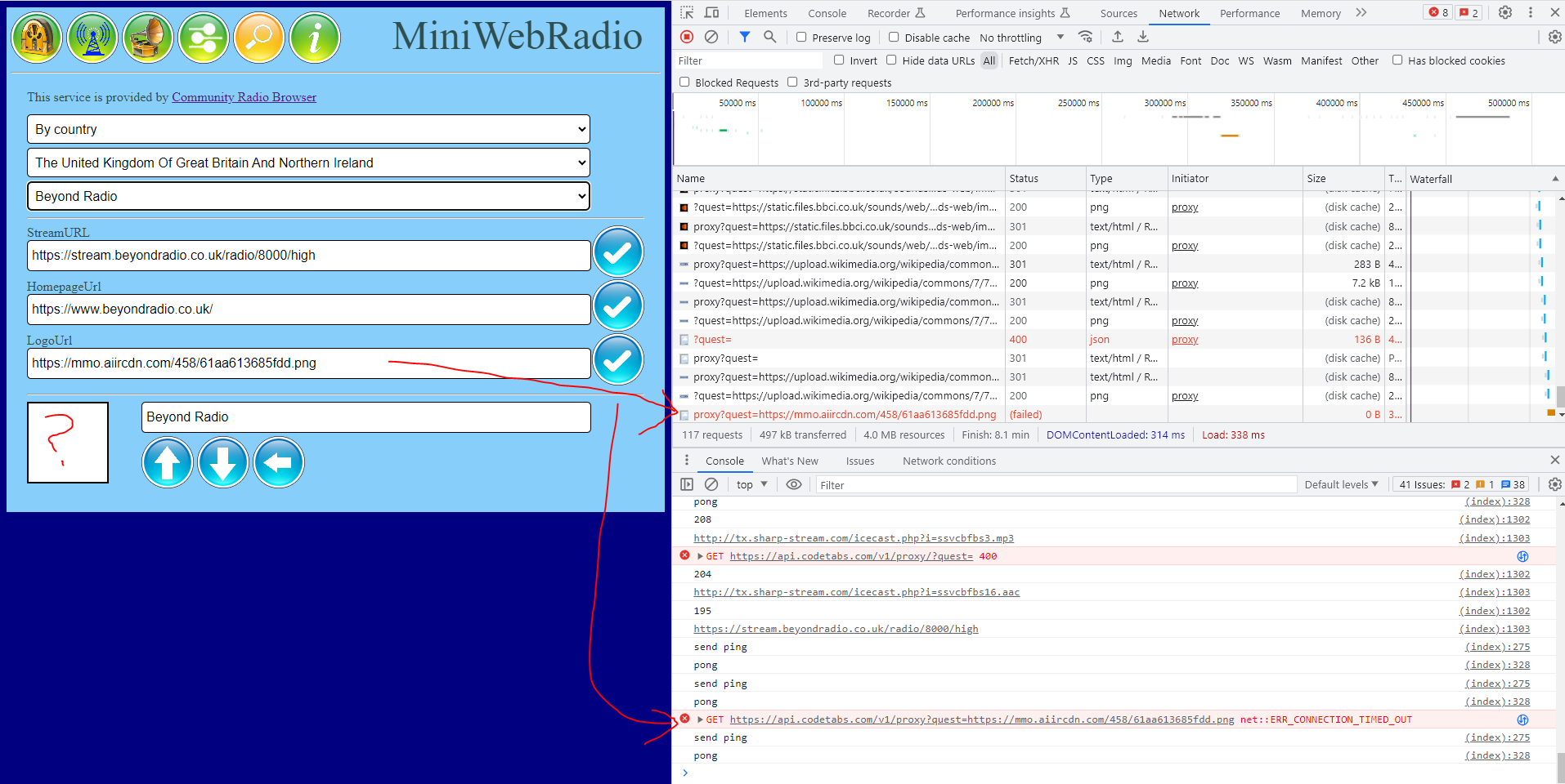 Station Logos Not Being Fetched Reliably When Using Web Gui Station Finder · Issue 212
