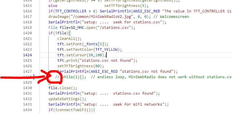 Missing stations.csv on SD card causes halt · Issue #238 · schreibfaul1/ESP32-MiniWebRadio · GitHub