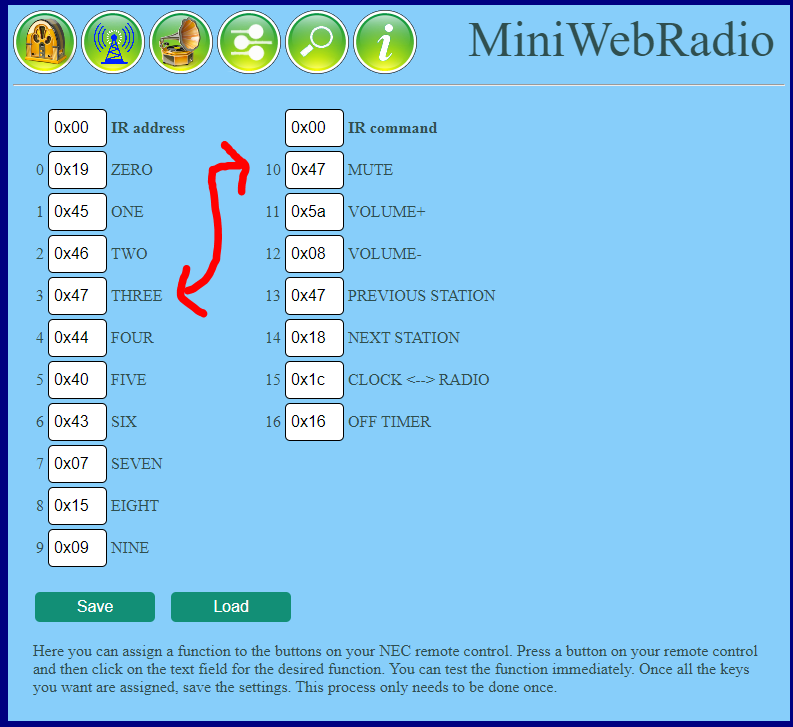 Problem changing IR Remote codes using Web UI · Issue #260 ...
