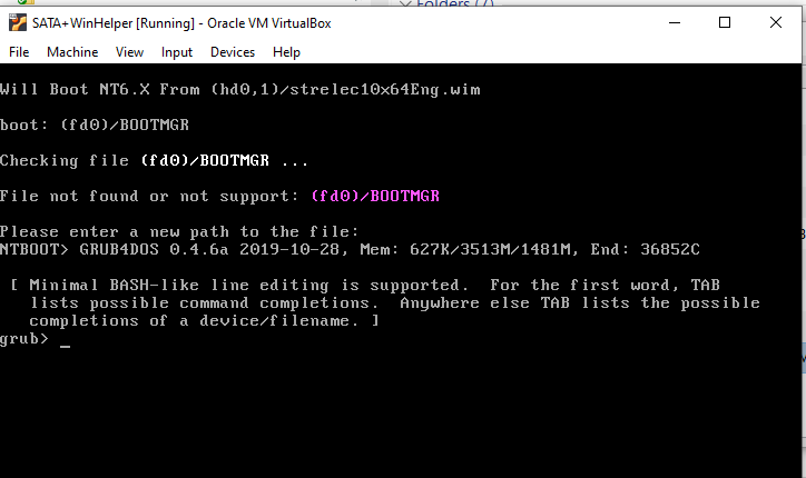 Issues MBR booting some wim files · Issue #83 · a1ive/grub2-filemanager · GitHub