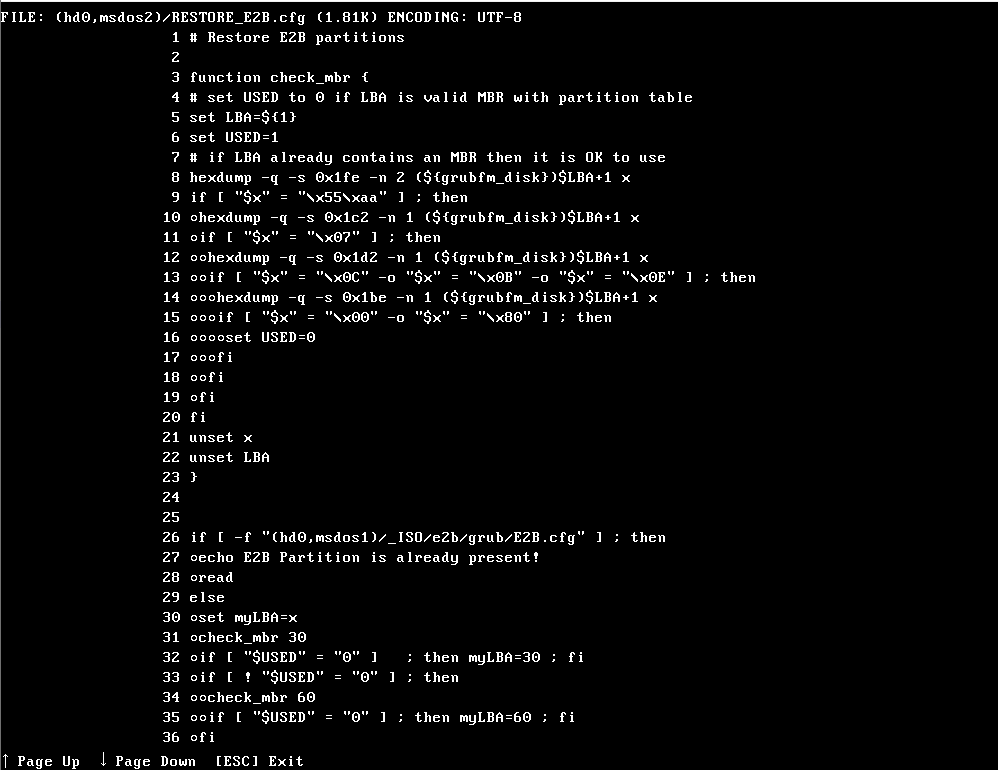Info - text viewer displays tabs as o · Issue #104 · a1ive/grub2-filemanager · GitHub