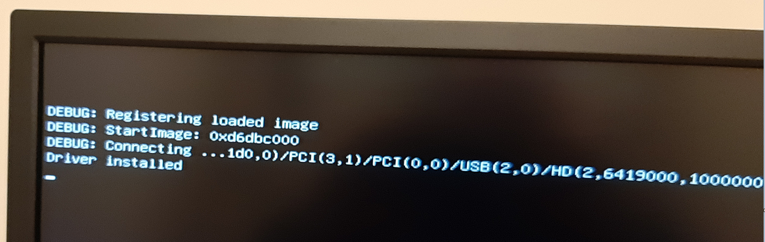 approx 15 second delay on UEFI64 boot (Gigabyte B450) · Issue #200 · a1ive/grub2-filemanager ...