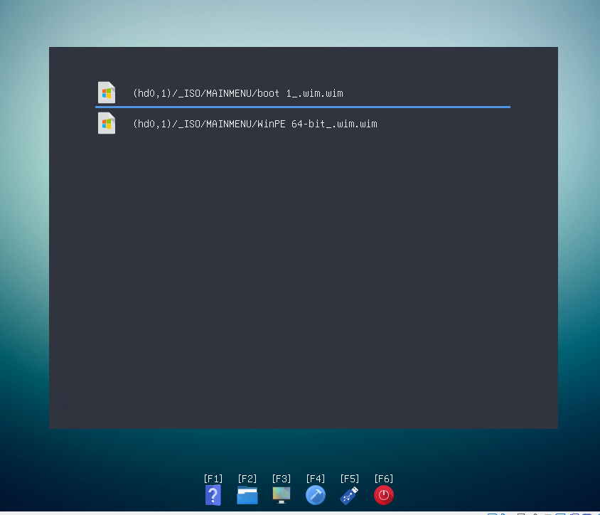 F2 and other function keys don't work after F (search) · Issue #214 · a1ive/grub2-filemanager ...