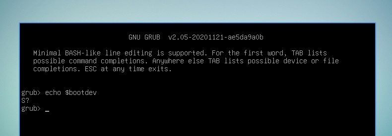 grubfm.iso now boots to grub2 console - no menu · Issue #292 · a1ive/grub2-filemanager · GitHub