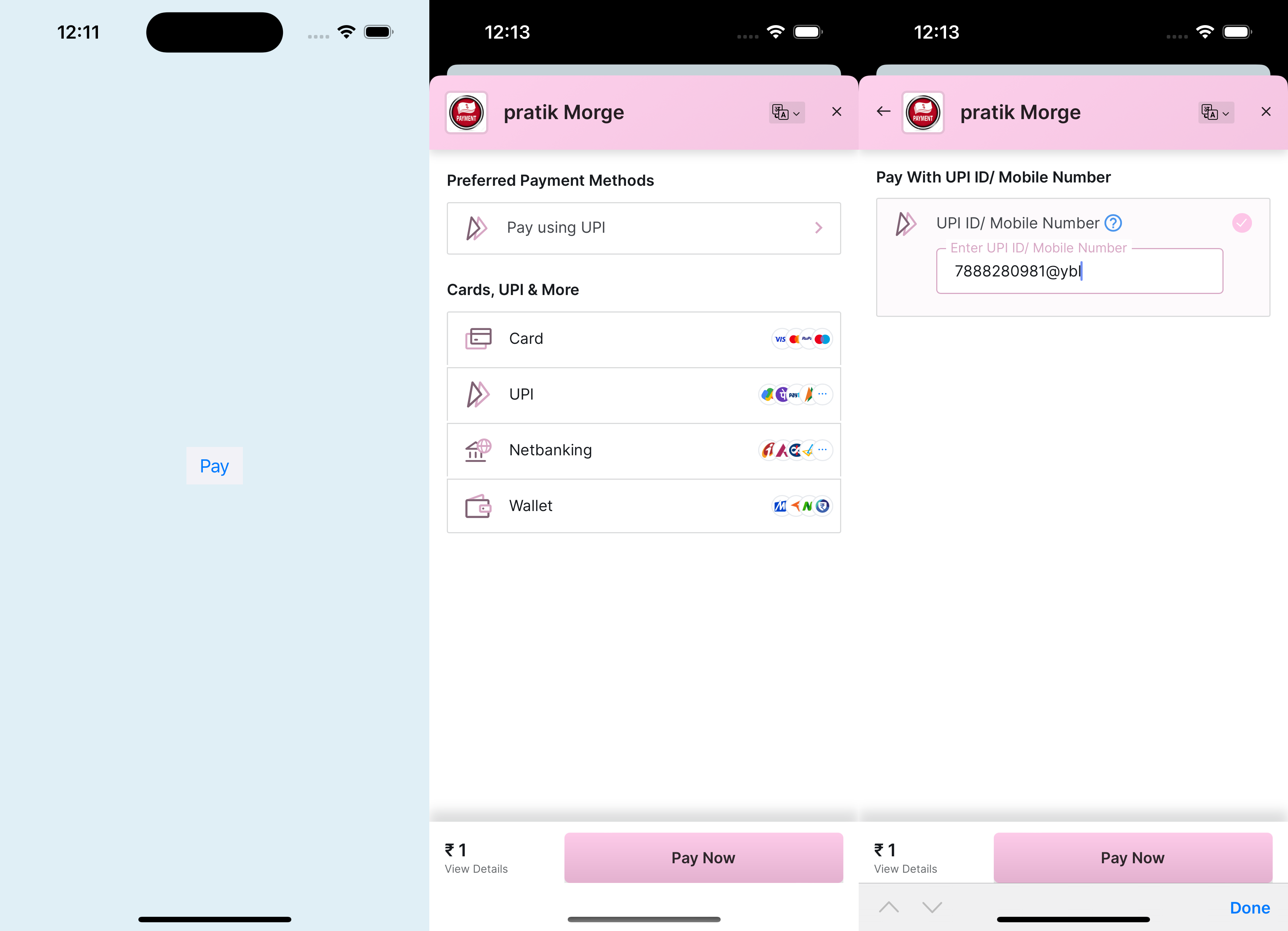 Github Pratikbm42paymentintegrationrazorpay Practice Payment Gateway Integration In Ios