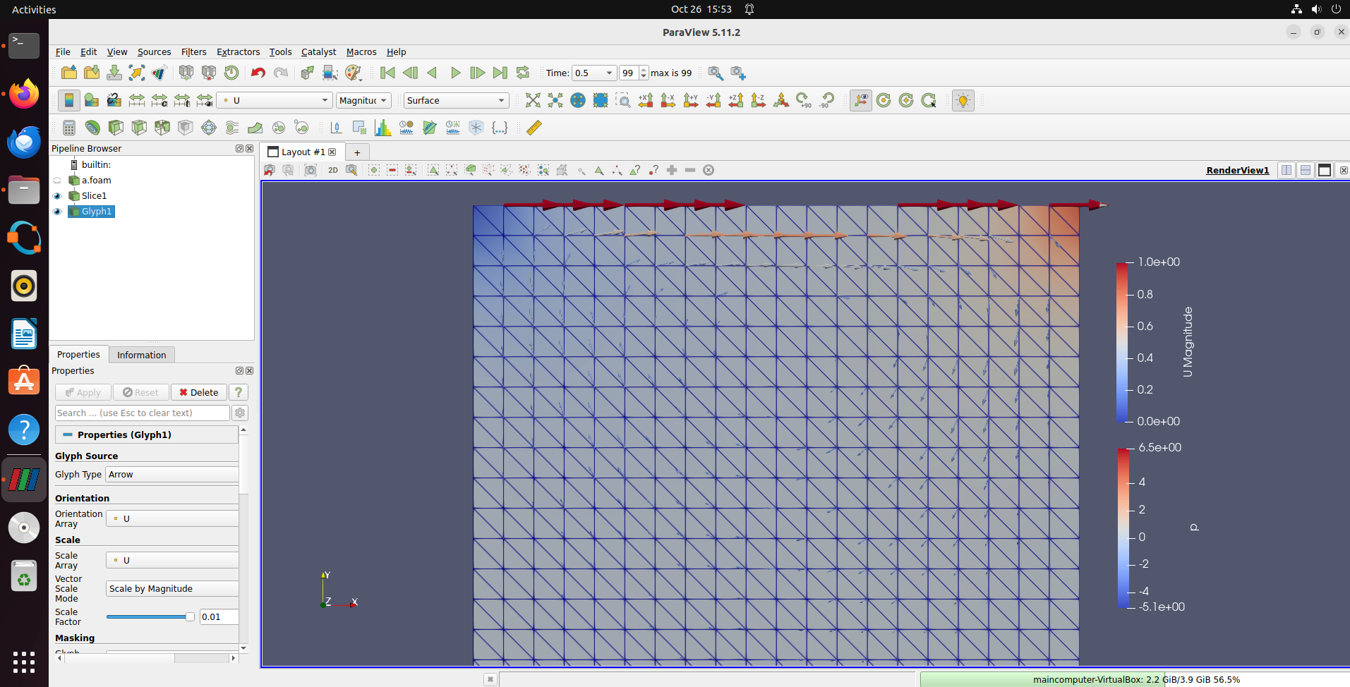 [Project-3]: Simulate lid driven cavity problem using icoFoam,share results and execution steps ...