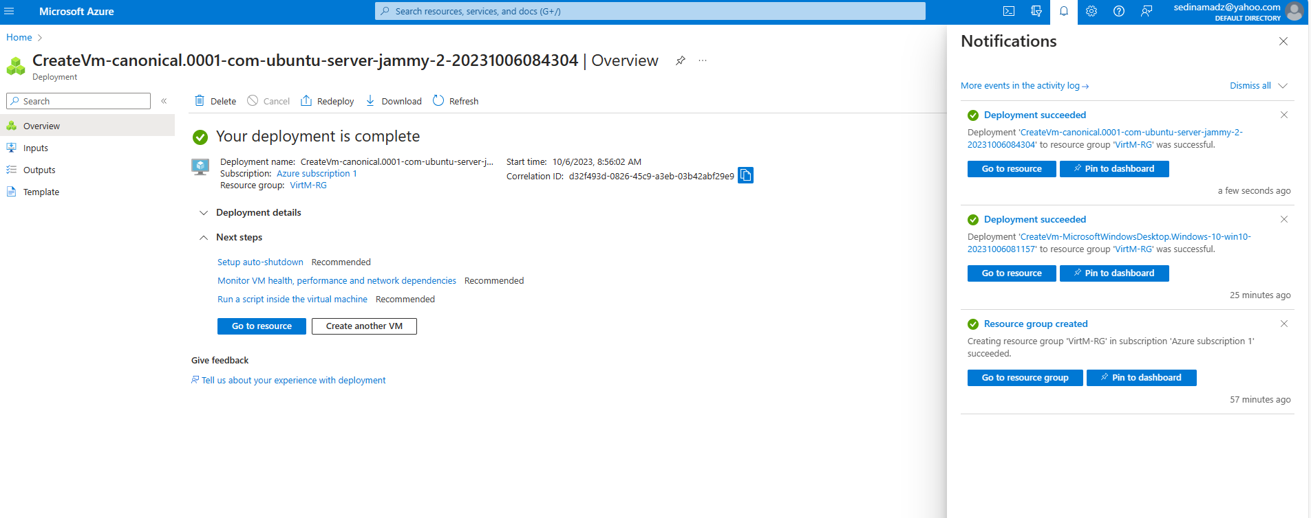 GitHub - SedinamA/VM-Set-up