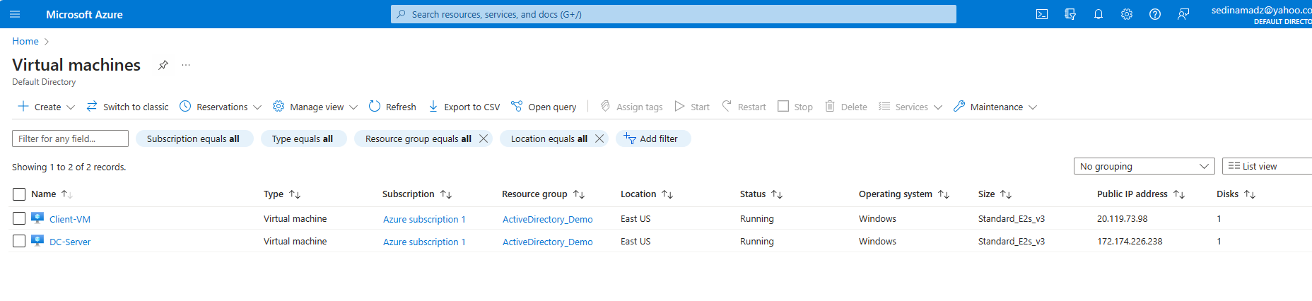 GitHub - SedinamA/AD-setup
