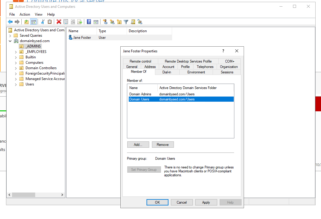 GitHub - SedinamA/AD-setup