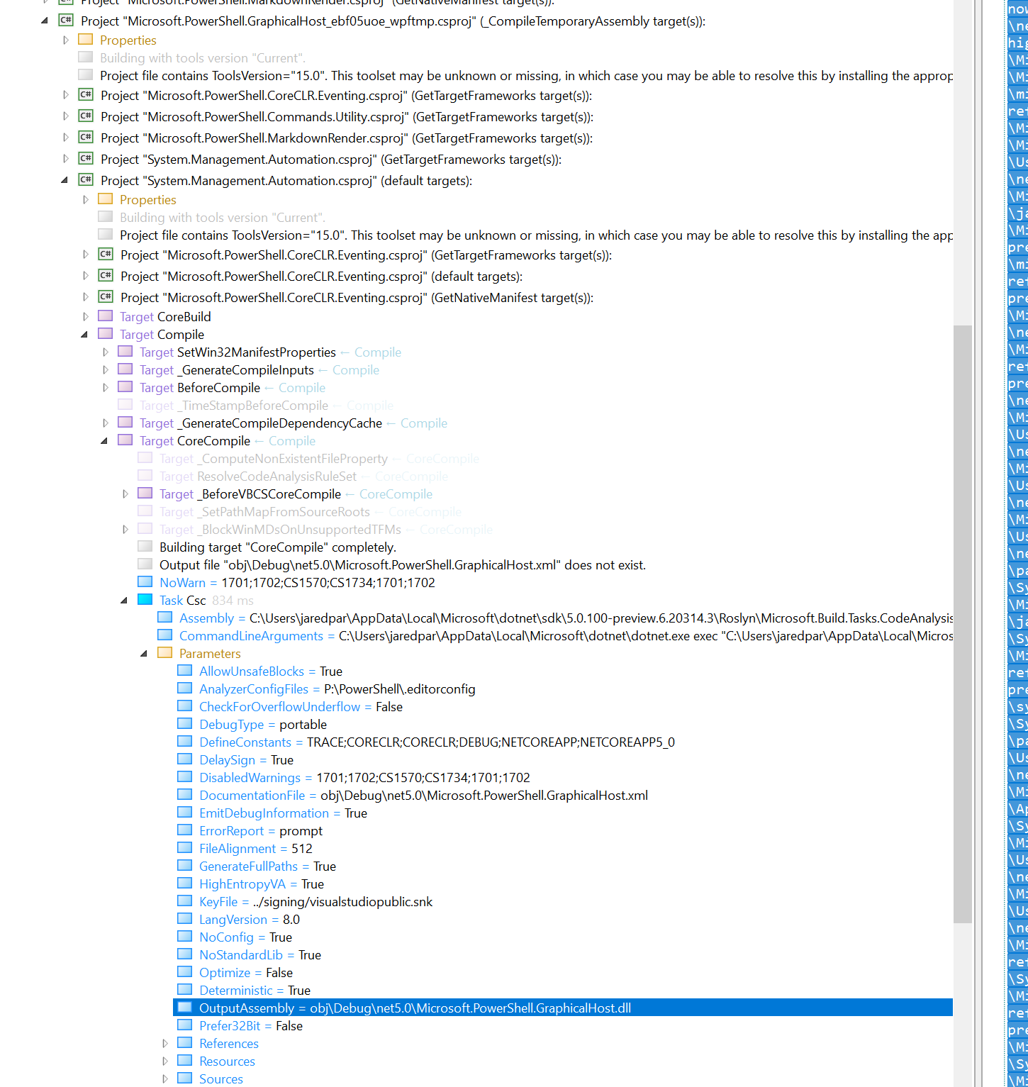 Type exposed using `InternalsVisibleTo` is not available when using `5.0.100-preview.6.20314.3 ...