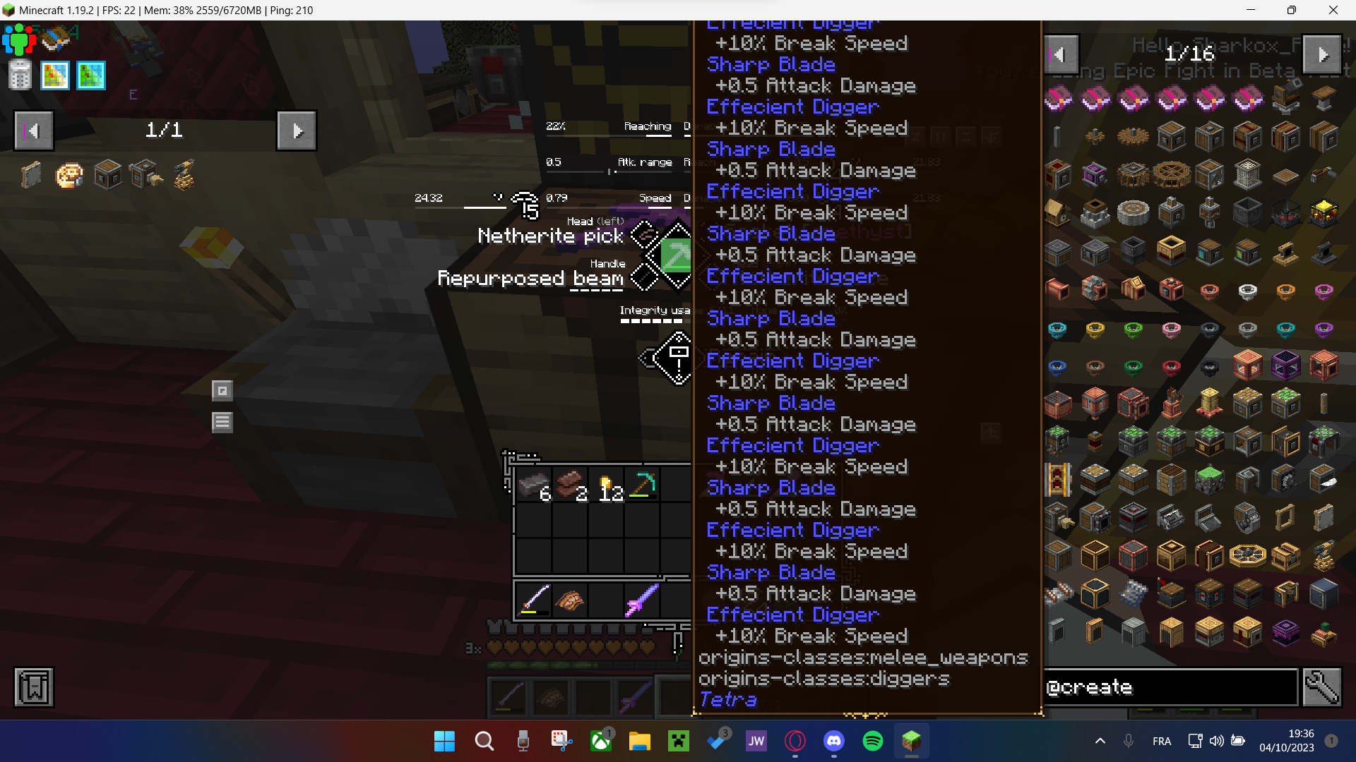 [Bug] · Issue #754 · mickelus/tetra · GitHub