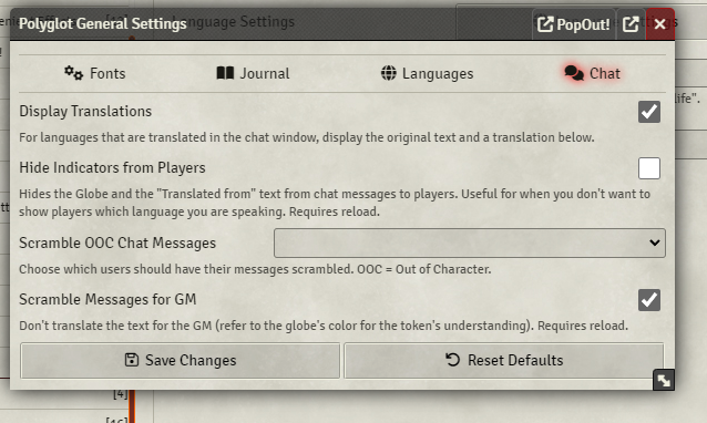 Troubleshooting with Polyglot · mclemente fvtt-module-polyglot · Discussion #322 · GitHub