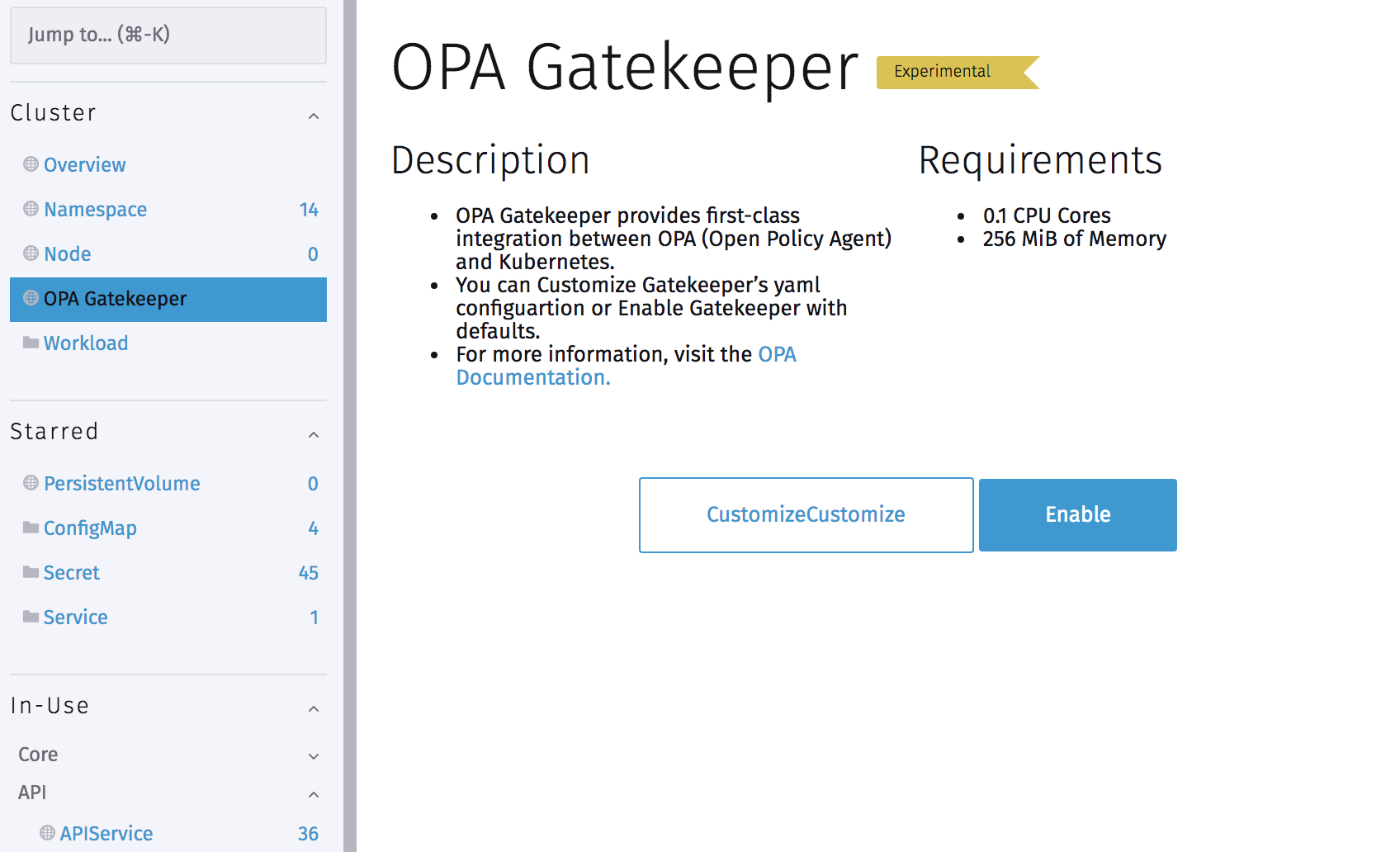 OPA gatekeeper customize label · Issue #532 · rancher/dashboard · GitHub