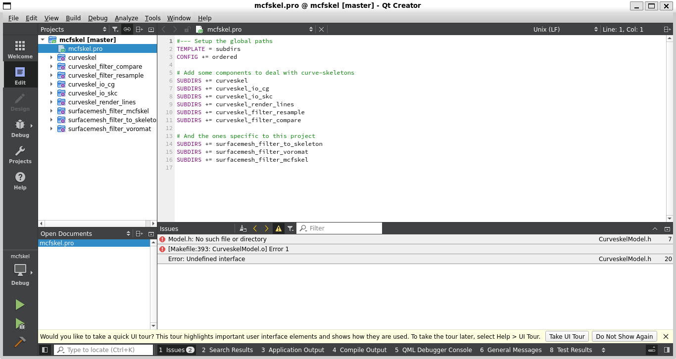 qmake and build (starlab-mcfskel) · Issue #8 · taiya/starlab-mcfskel · GitHub