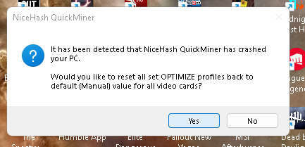 [BUG] · Issue #961 · nicehash/NiceHashQuickMiner · GitHub