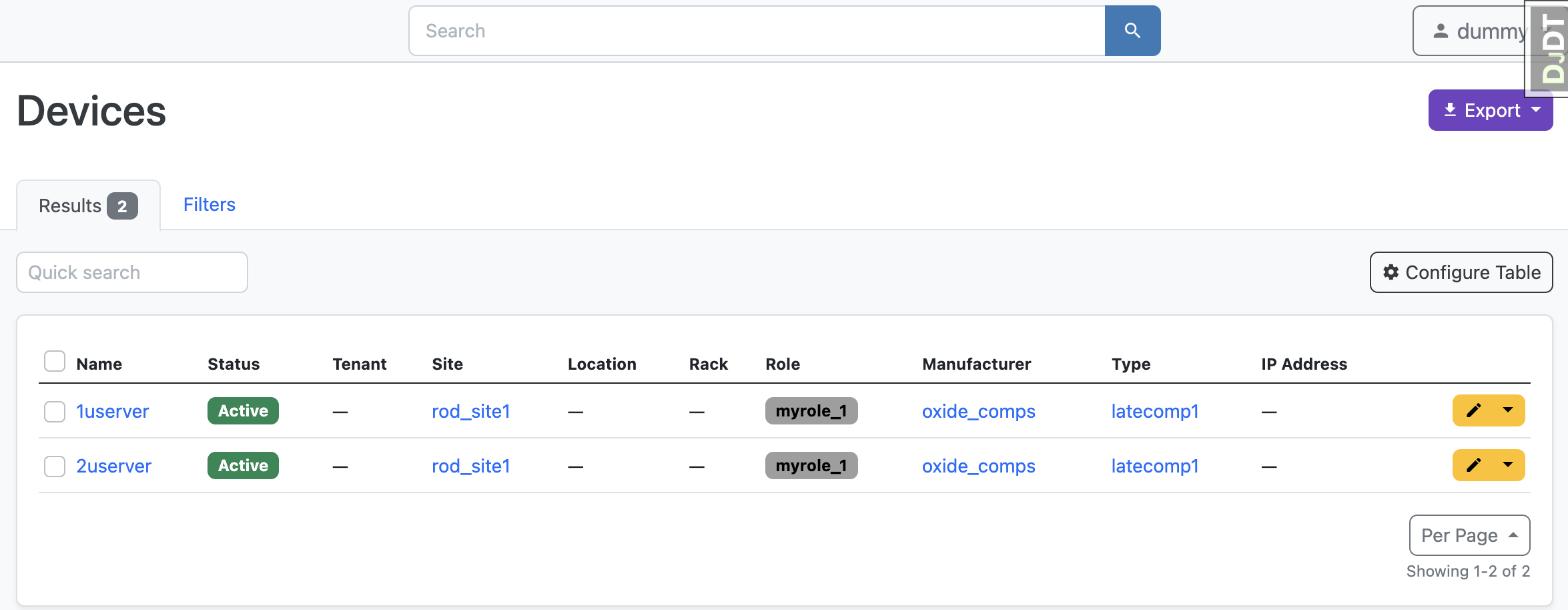 Different buttons in a list when a user is part of more than one group · Issue #11812 · netbox ...