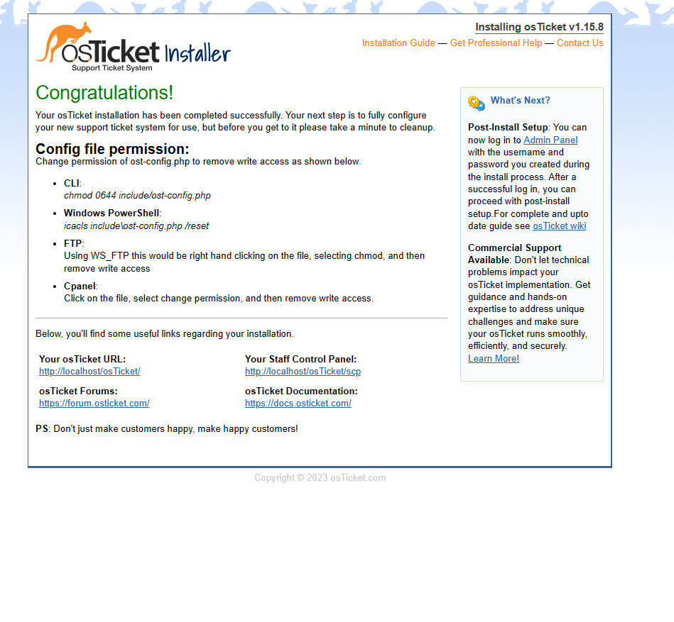 GitHub - AtomSteve/osticket-prereqs